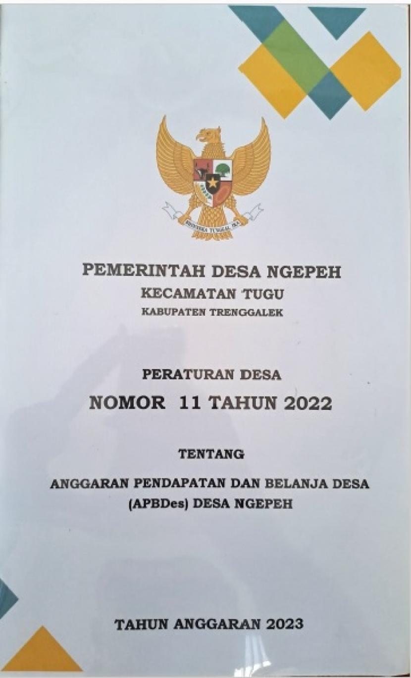 PERDES APBDES TAHUN 2023 - Website Desa NGEPEH